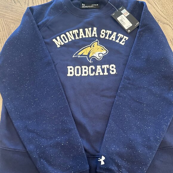 Sweaters | Montana State Bobcats Under Armour Sweatshirt | Poshmark